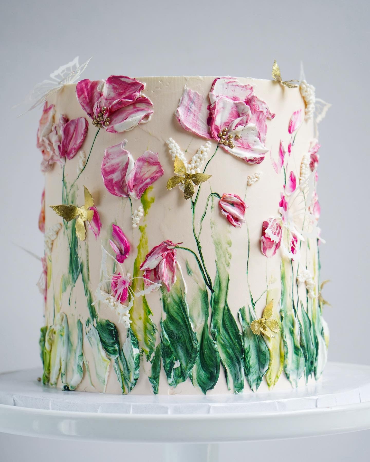 Floral Buttercream Cakes – Sukar Bakes